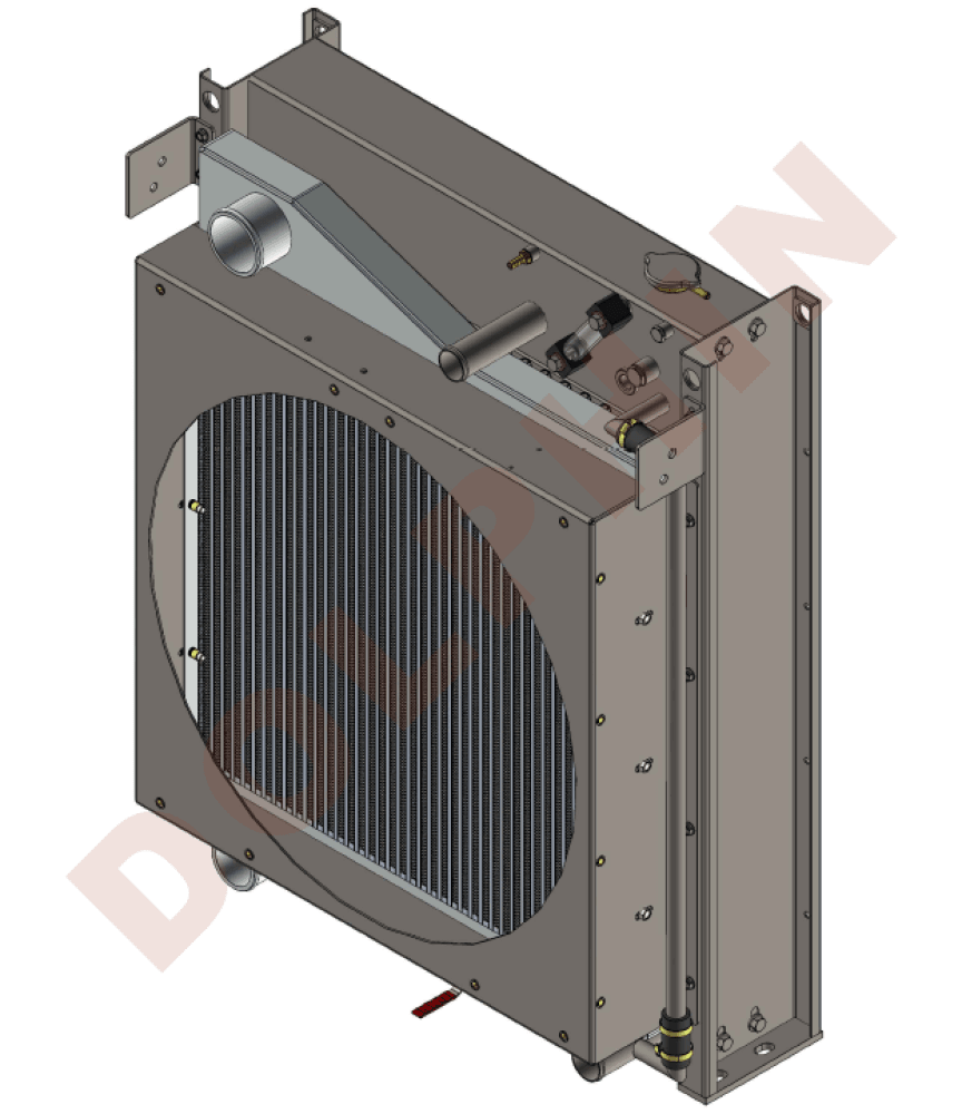 CUMMINS GENERATOR QSB7 G3, QSB7 G4, QSB7 G5 - Overall size: 46 x 36-1 ...