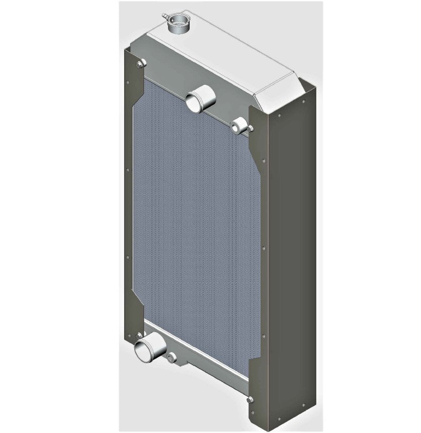 PERKINS GENERATOR RADIATOR -1106A-70TAG4, 202wb/ 1500rpm/ 50Hz 27-3/16 ...