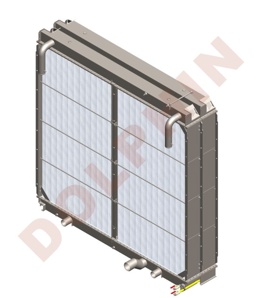 CUMMINS RADIATOR - KTA50 G3+, QSK50 G4 - Overall Size : 88-3/8 x 90 x ...