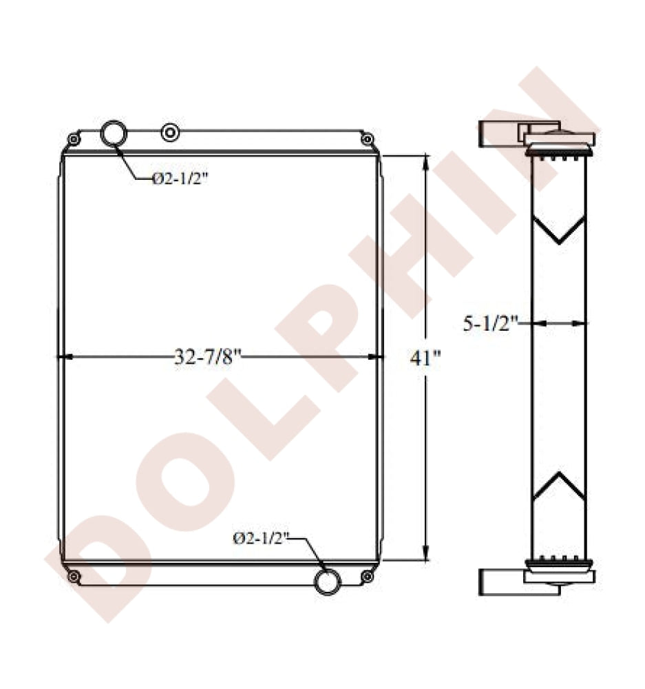CATERPILLAR MOTOR - (CAT 980H) 41 x 32-7/8 x 5-1/2" | Dolphin Heat ...