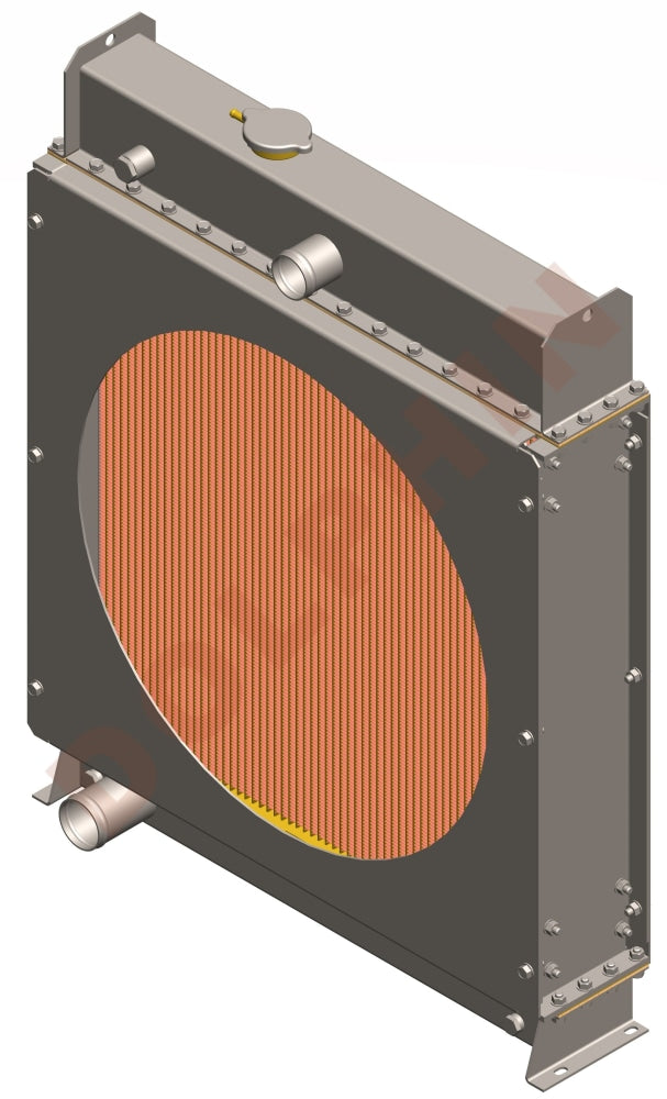 PERKINS GENERATOR RADIATOR 250kVA Overall Size 36 x 28-5/8 x 6-5/16 ...