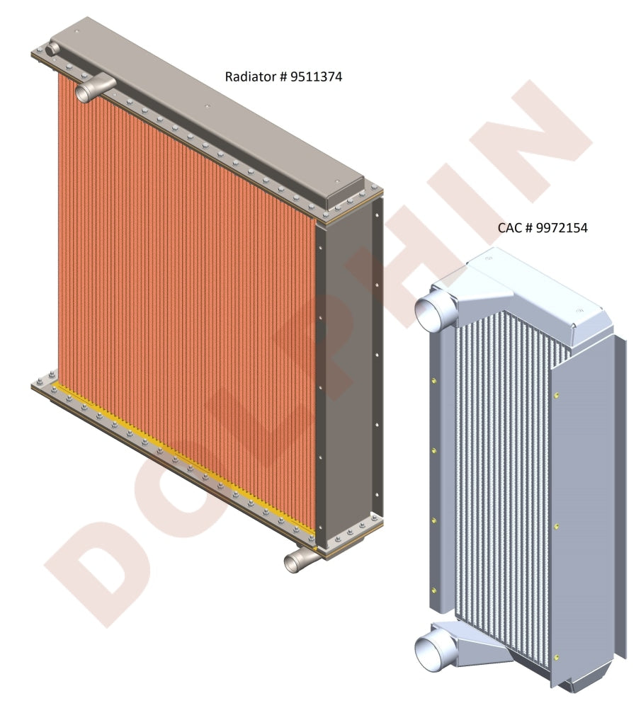 SCANIA COMBI COOLER - Marine Engine/Generator D12/D13,350 kvA - (Combi ...