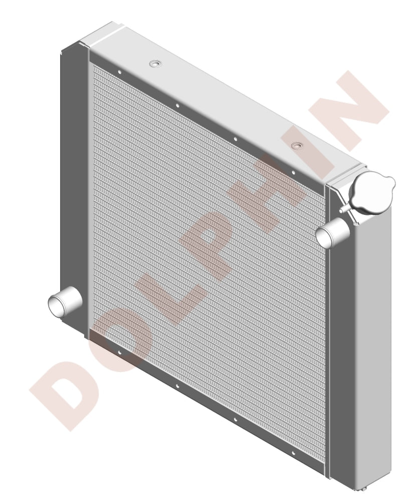 GENERATOR RADIATOR A97-520 | Dolphin Heat Exchanger USA